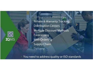 Intro to EnterpriseIQ from IQMS | PPTX