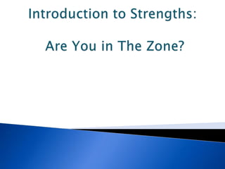 Intro to Strengths | PPT