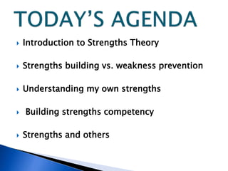 Intro to Strengths | PPT