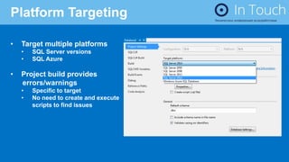 Develop your database with Visual Studio | PPT