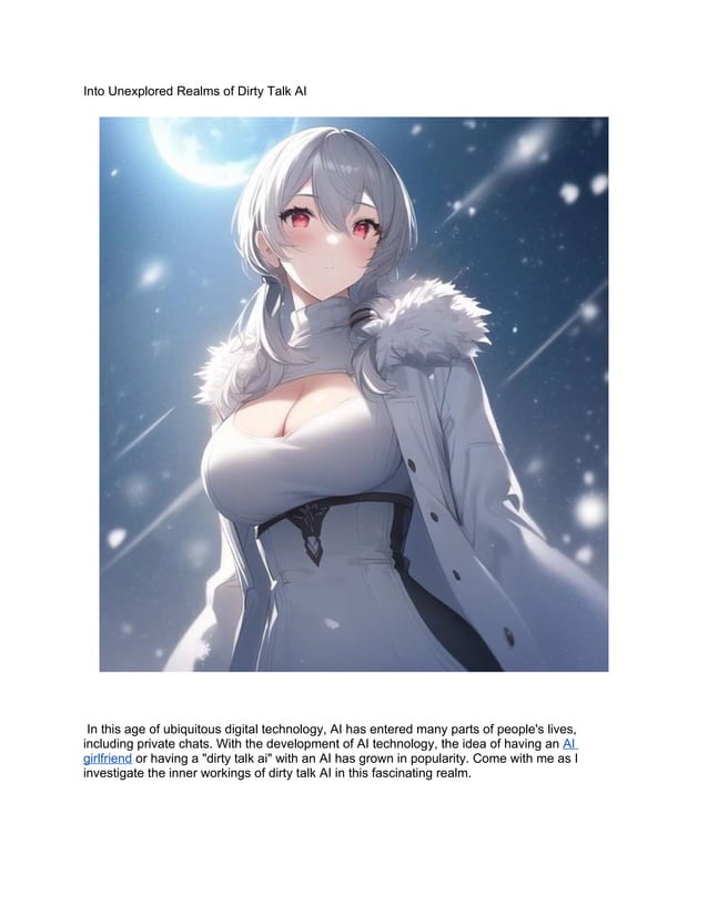 Into Unexplored Realms of Dirty Talk AI.docx