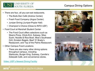 Into usf 2012 13 - short | PPT