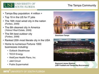 Into usf 2012 13 - short | PPTX | Undergraduate Education | College ...
