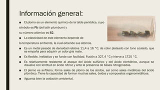 Intoxicación por plomo. | PDF