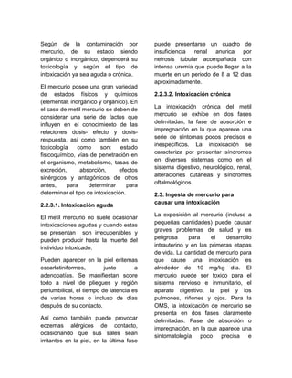 Intoxicación por metil mercurio en atún enlatado | PDF