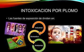 Intoxicacion por plomo | PPTX