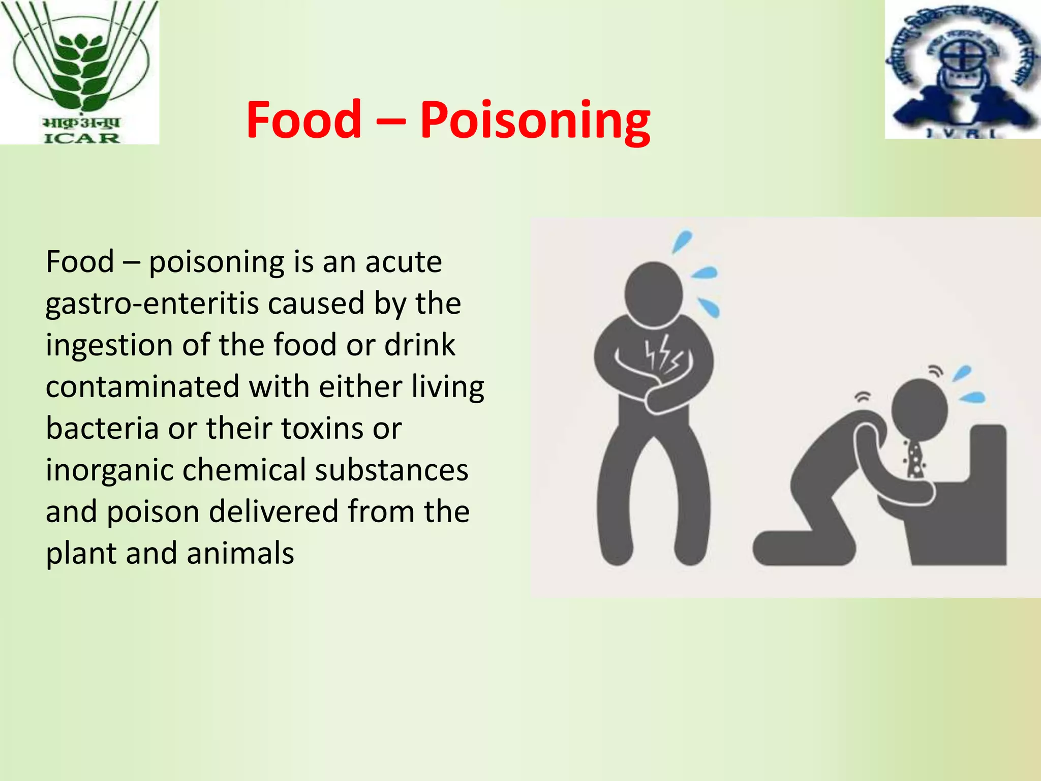 meat borne Intoxications | PPTX