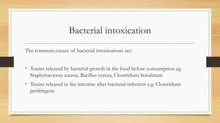 Food-borne infections and intoxications. Pptx | PPTX