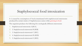 Food-borne infections and intoxications. Pptx | PPTX