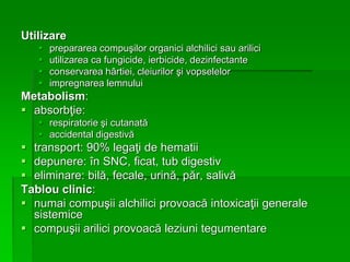 Intoxicatia cu comp org mercur | PPT