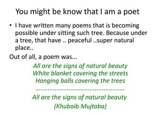 A multidisciplinary way of analysis "Peepal Tree" | PPTX