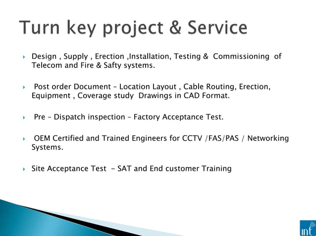profile for Network Technology that shows | PPT