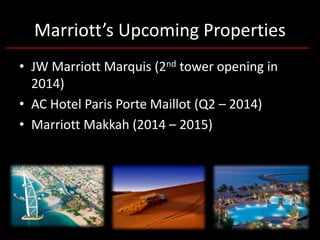 Intr. of marriott brands | PPTX