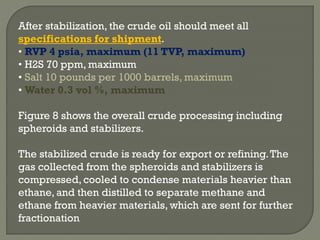 oil field processing oil field processing | PPT