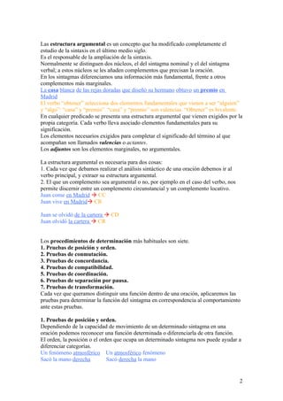 Intr. a la sintaxis español | DOC