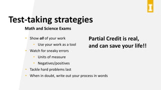 Test Taking Strategies | PPTX