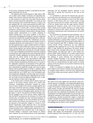 Intra-Articular Administration of Autologous Micro-Fragmented Adipose ...