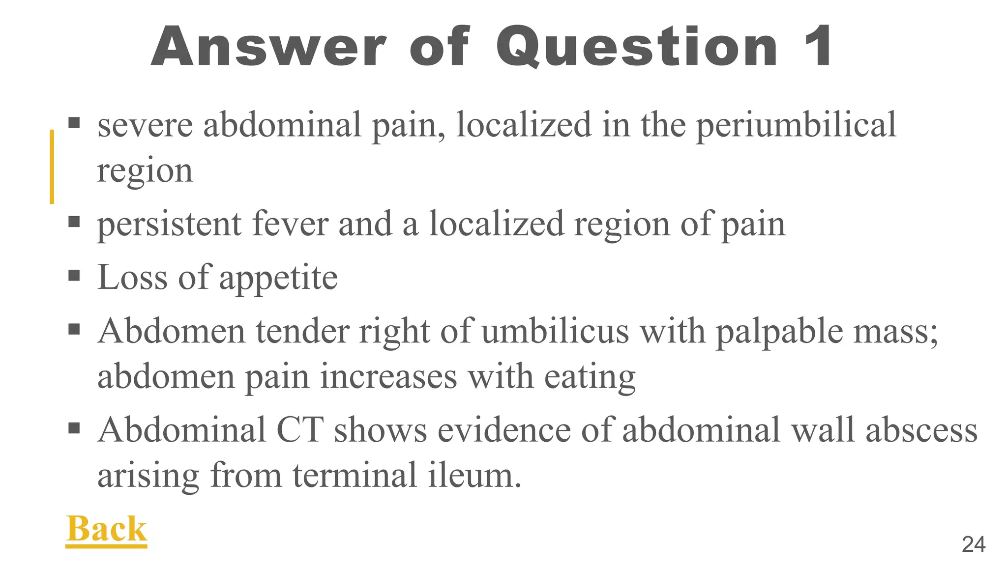 Clinical Cases Study for Intra-abdominal infections | PPTX