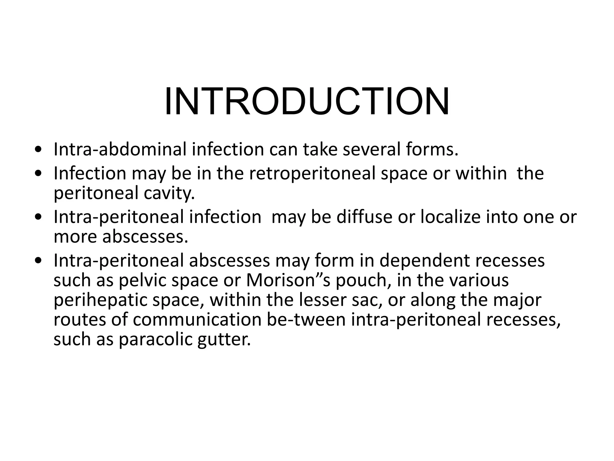 Intra- abdominal infections MMED1 2022_Edited.ppt