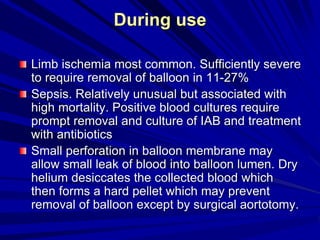Intra-aortic Balloon 00 and the Pump.ppt