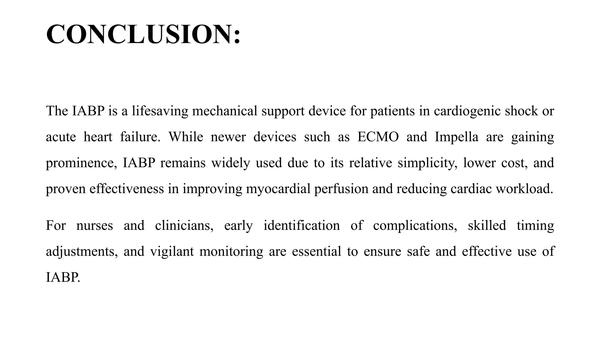 INTRA-AORTIC BALLOON PUMP (IABP).pptx PPT | PPTX
