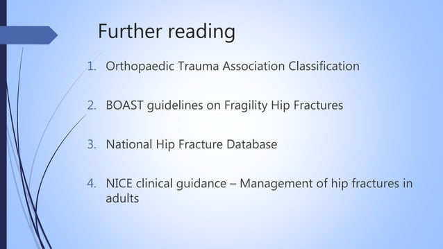 Intra capsular neck of femur fractures | PPTX