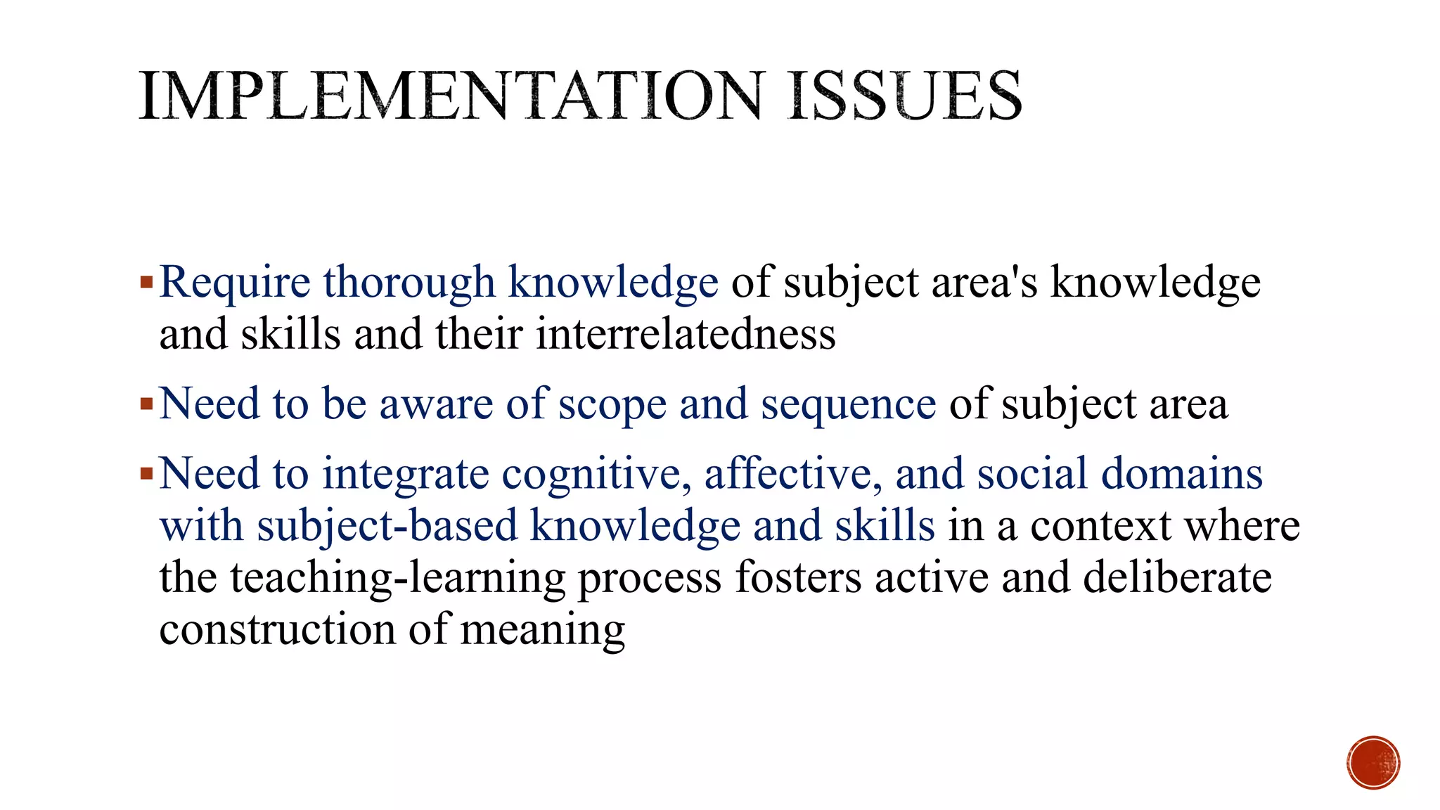 Intra-Disciplinary Approaches in Education | PPTX