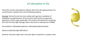 Intra Ocular lens | PPTX