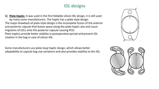 Intra Ocular lens | PPTX