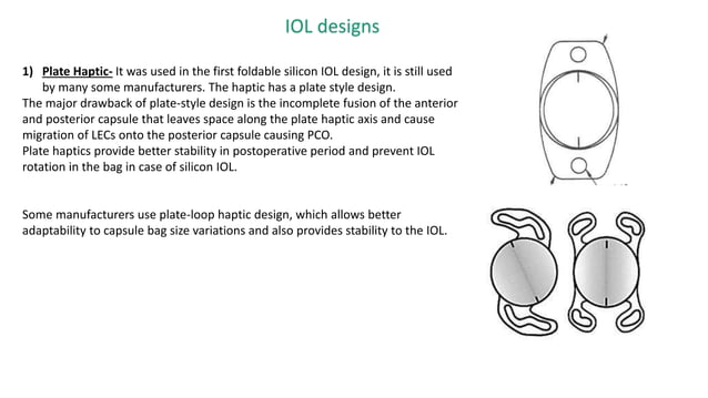 Intra Ocular lens | PPTX | Eye and Vision Conditions | Diseases and ...