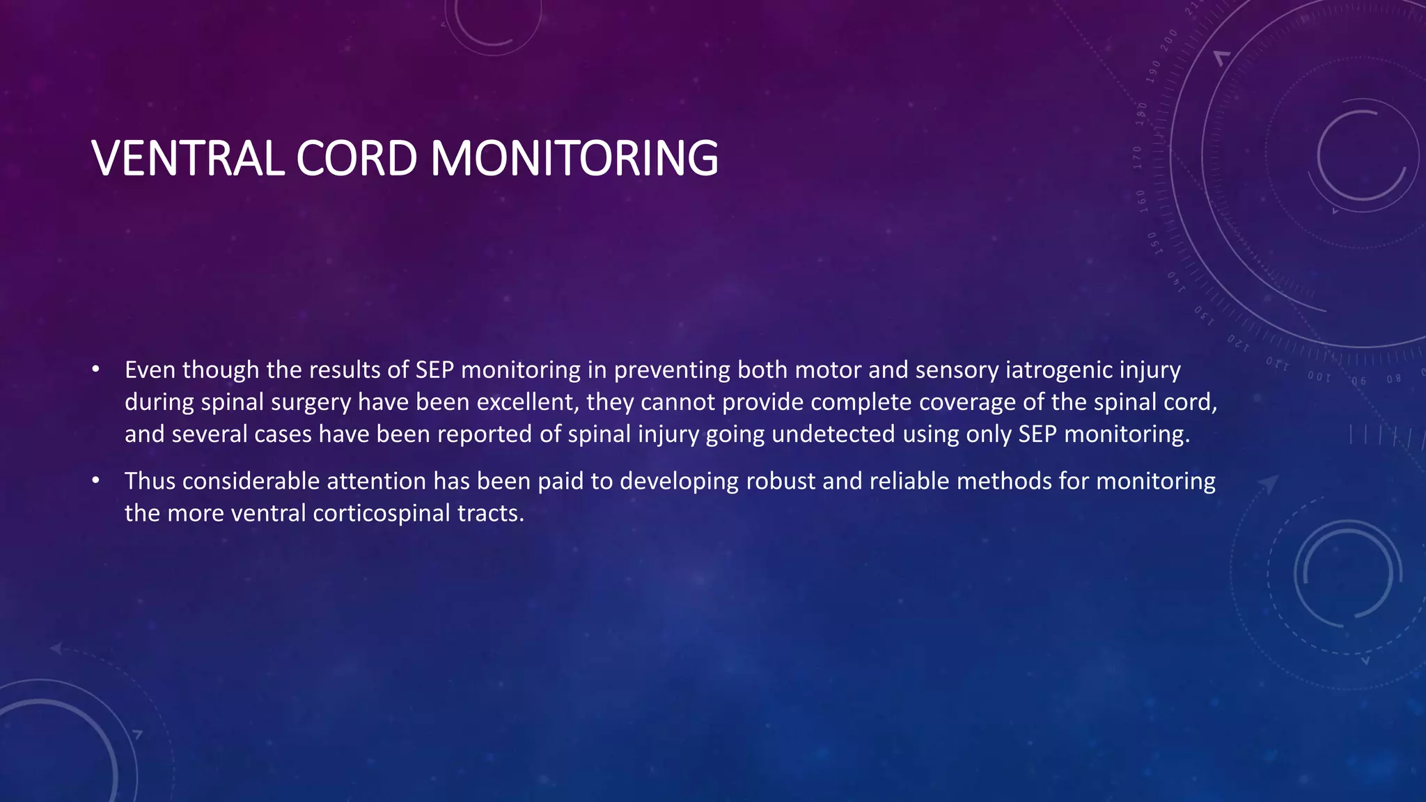 Intra operative neurophysiological monitoring | PPTX
