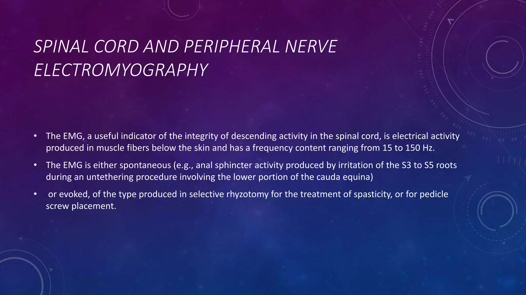 Intra Operative Neurophysiological Monitoring Pptx