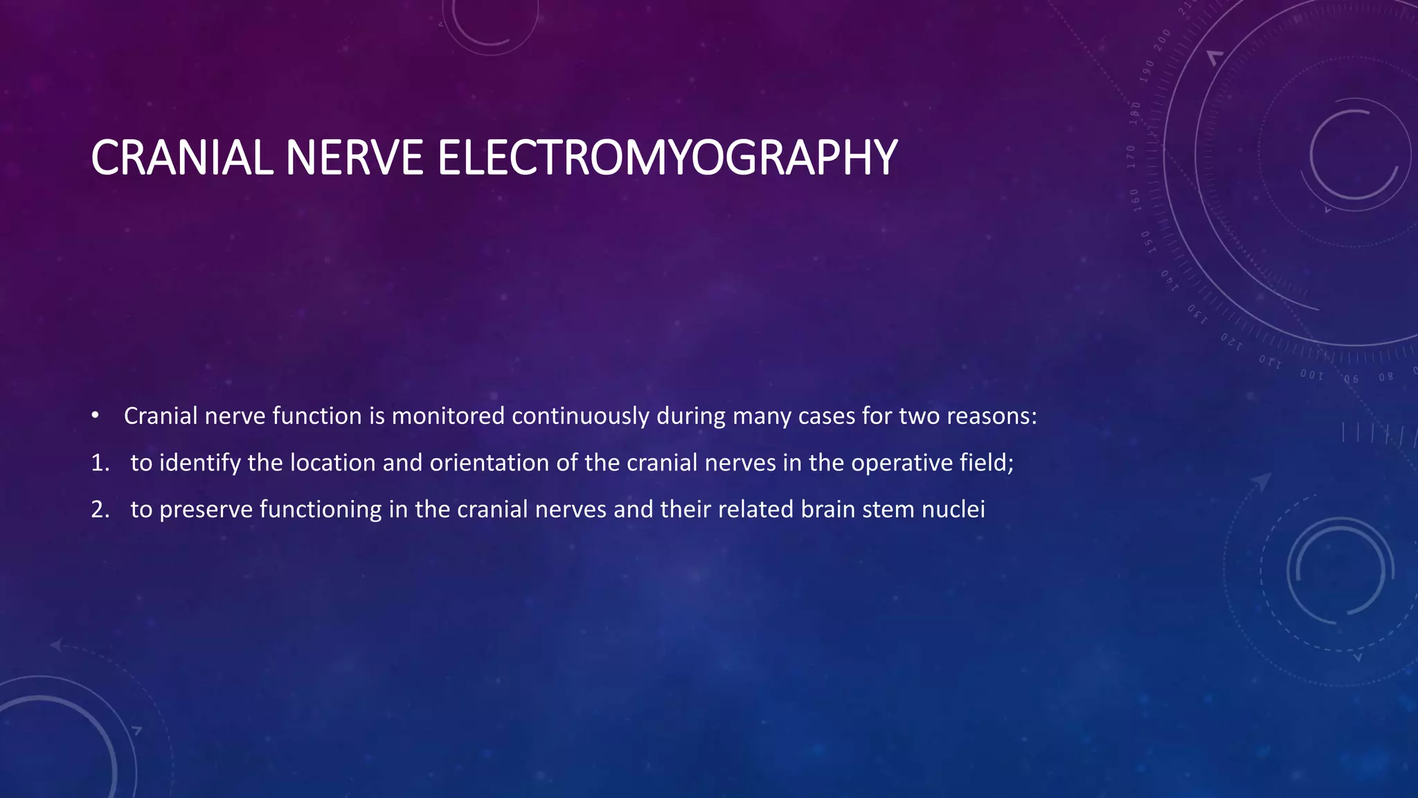 Intra operative neurophysiological monitoring | PPTX