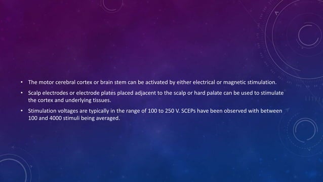 Intra operative neurophysiological monitoring | PPTX