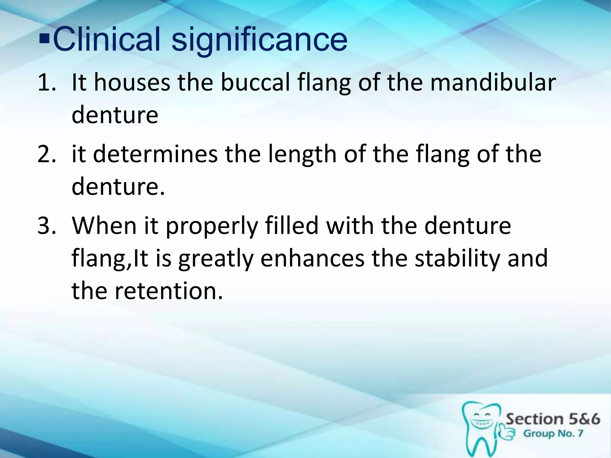 Intra oral mandibular landmarks | PPTX