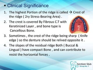 Intra oral mandibular landmarks | PPTX