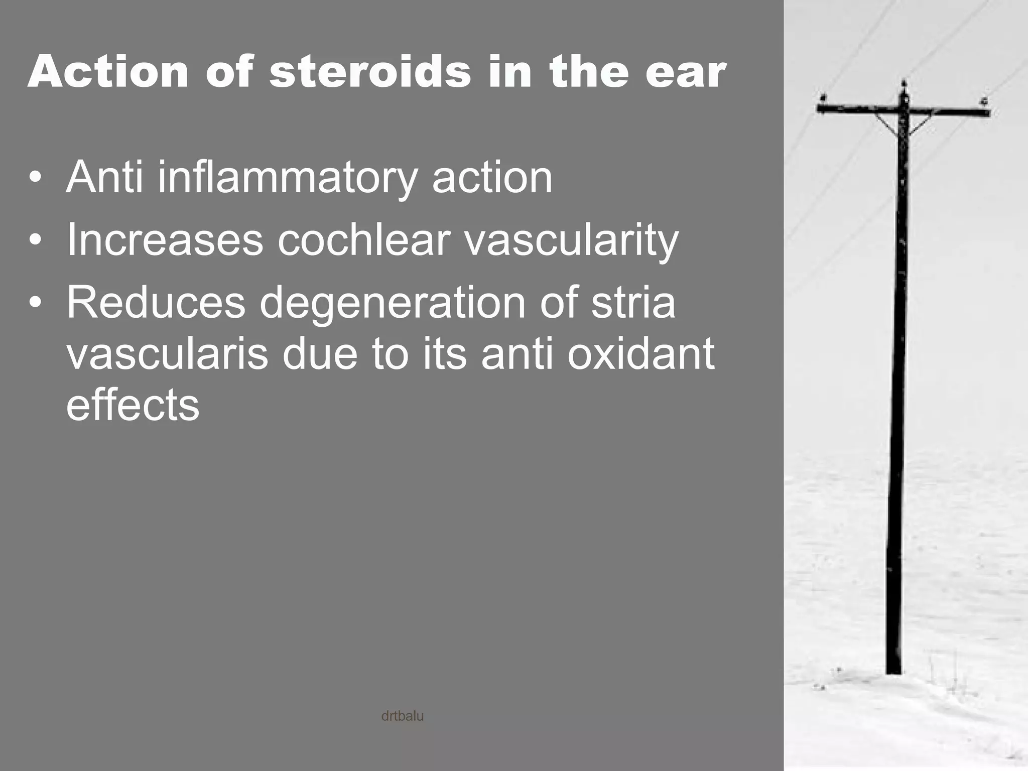 Intra Tympanic Medications | PPT