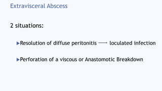 Intra abdominal abscess | PPTX