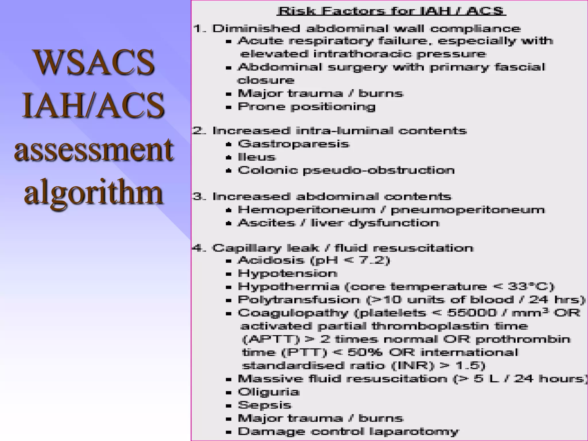 Intra Abdominal hypertension&Abdominal Compartment Syndrome | PPTX