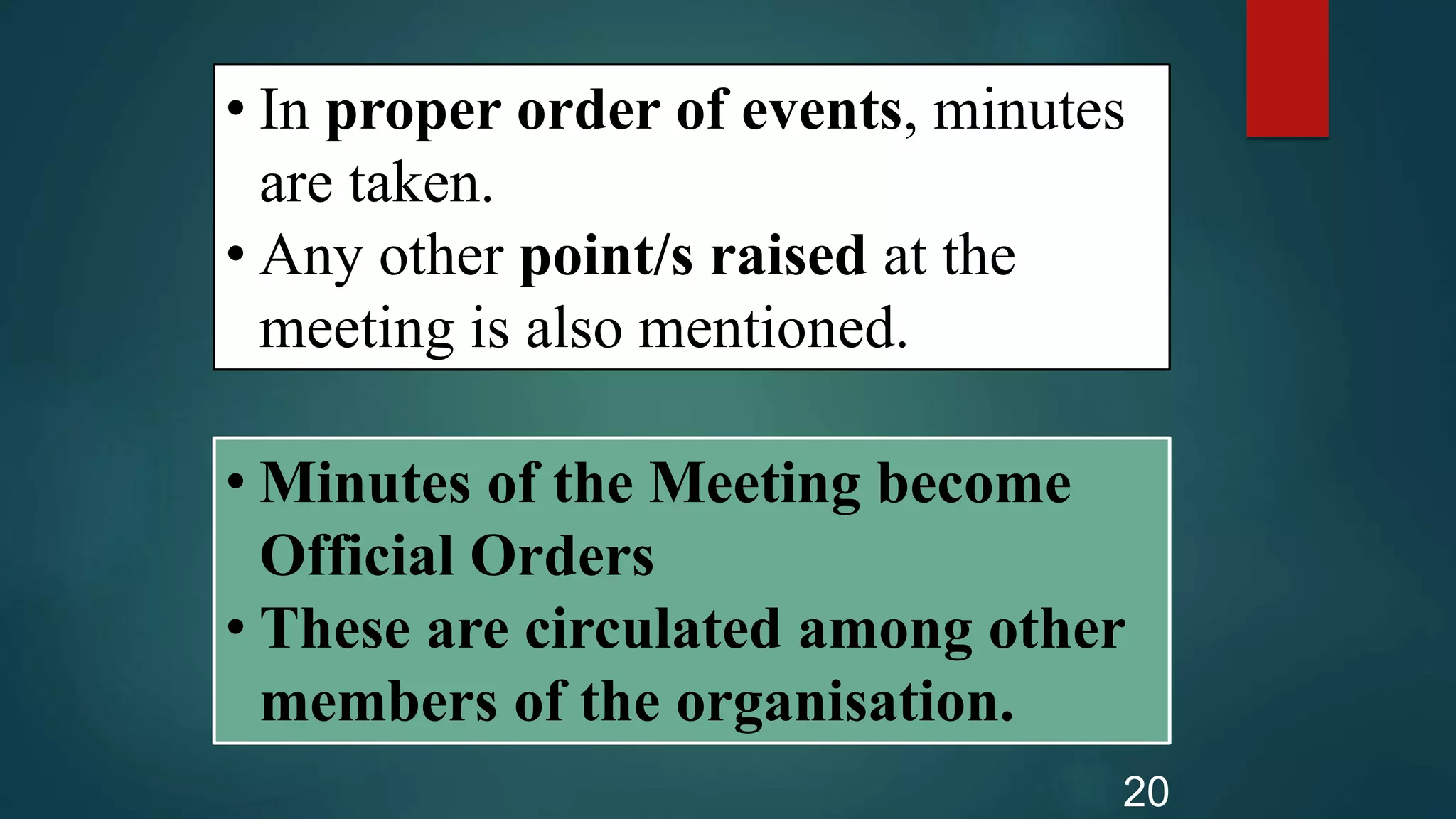 Intra and Inter office communication - Memo, Circular, Agenda and ...