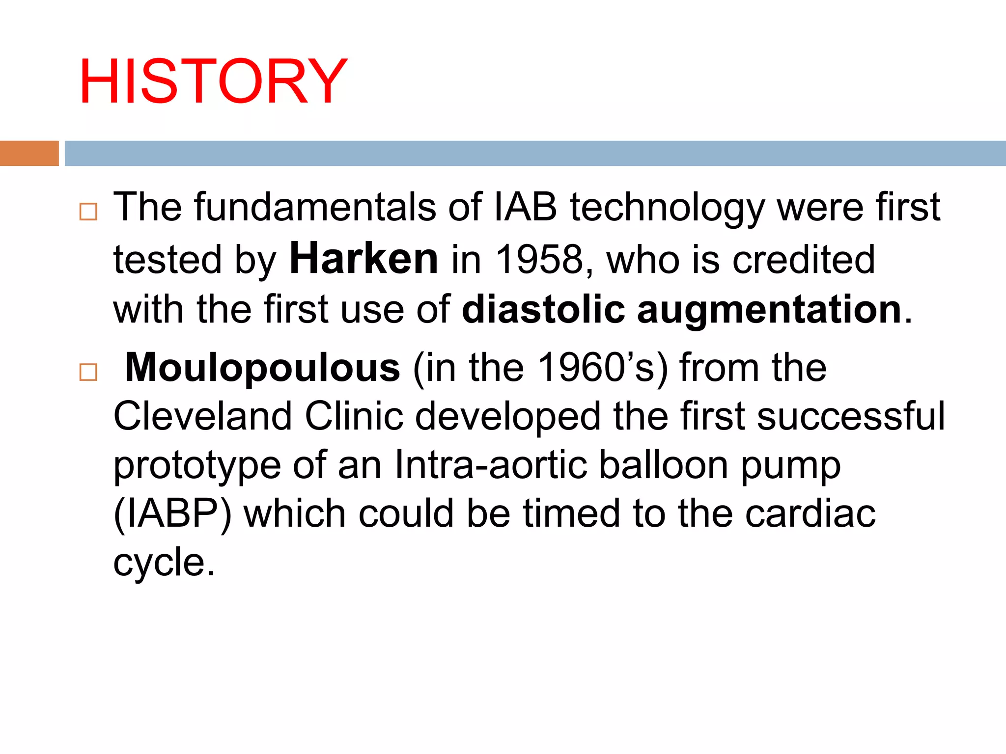 Intra aortic ballon pump | PPTX