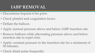Intra aortic balloon pump and ECMO | PPTX