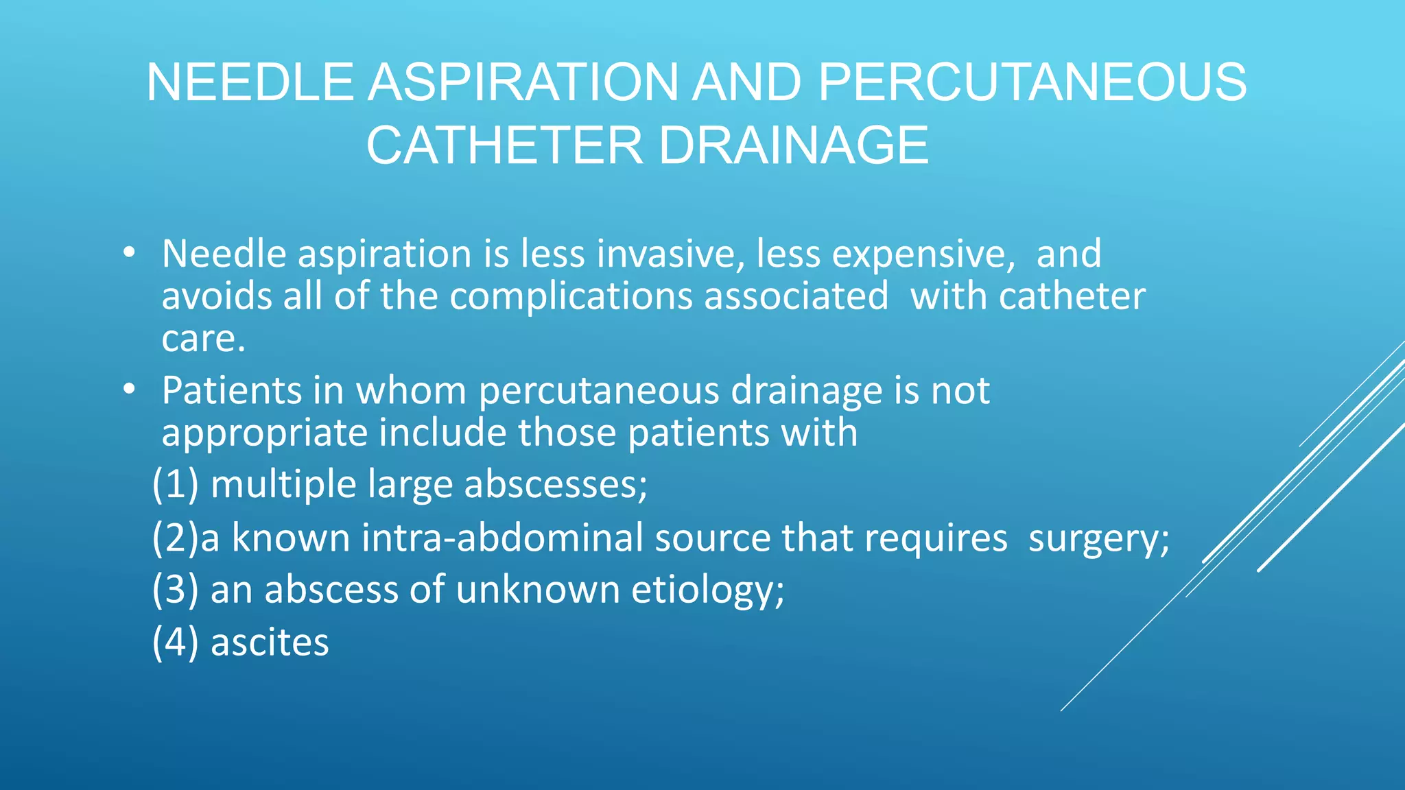 Intrabdominal abscess | PPTX
