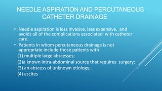 Intrabdominal abscess | PPTX