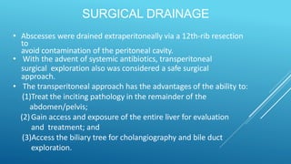 Intrabdominal abscess | PPTX
