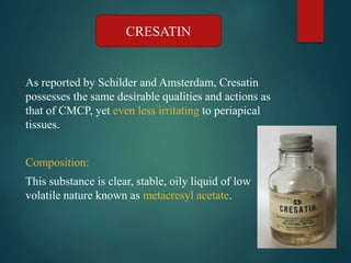Intracanal medicaments | PPTX