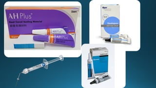 Intracanal medicaments and and root filling materials.pptx