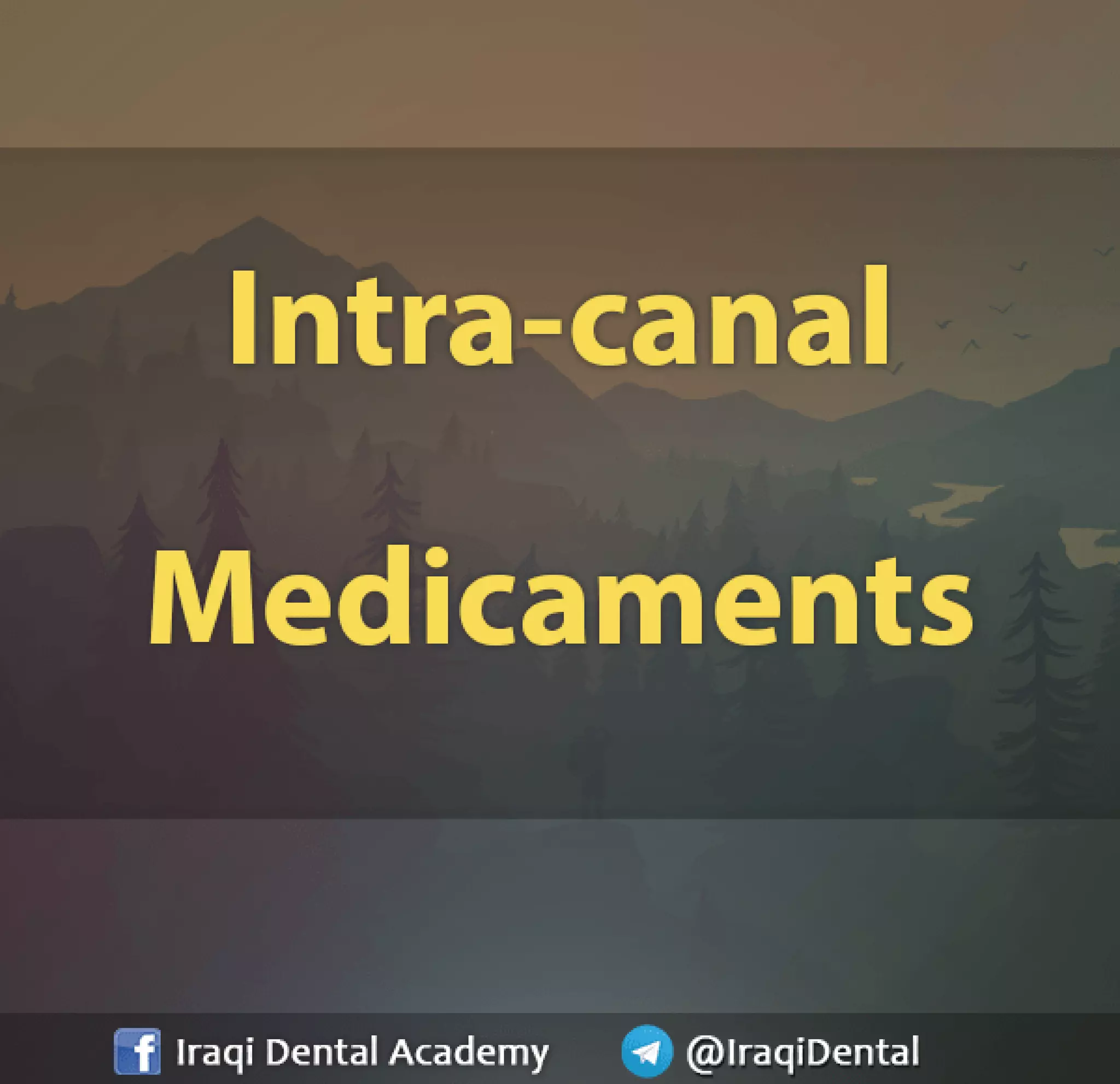Intracanal Medicaments in Endodontics - a brief overview | PDF