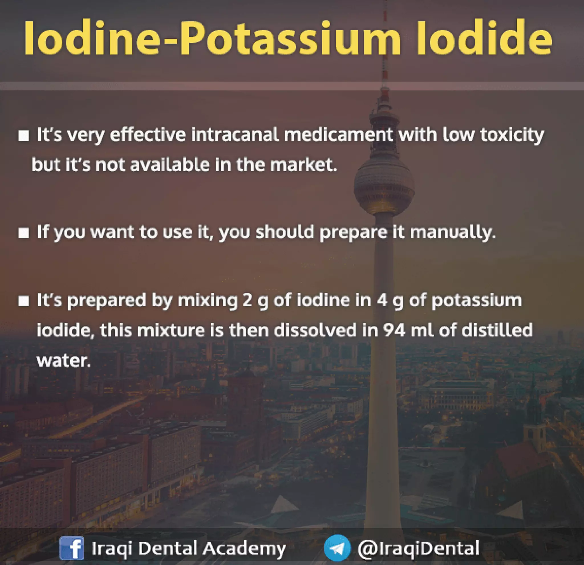 Intracanal Medicaments in Endodontics - a brief overview | PDF