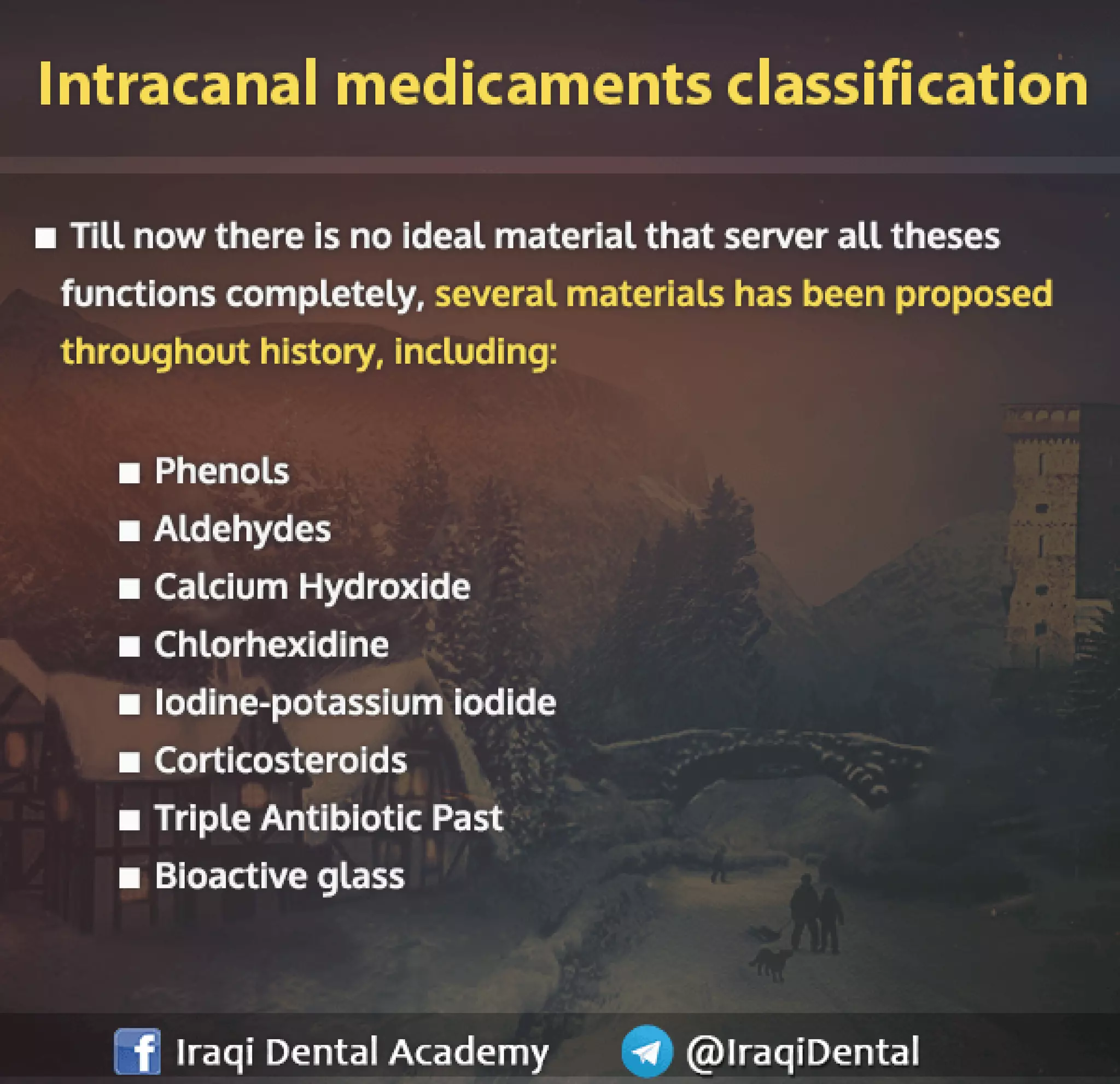 Intracanal Medicaments in Endodontics - a brief overview | PDF